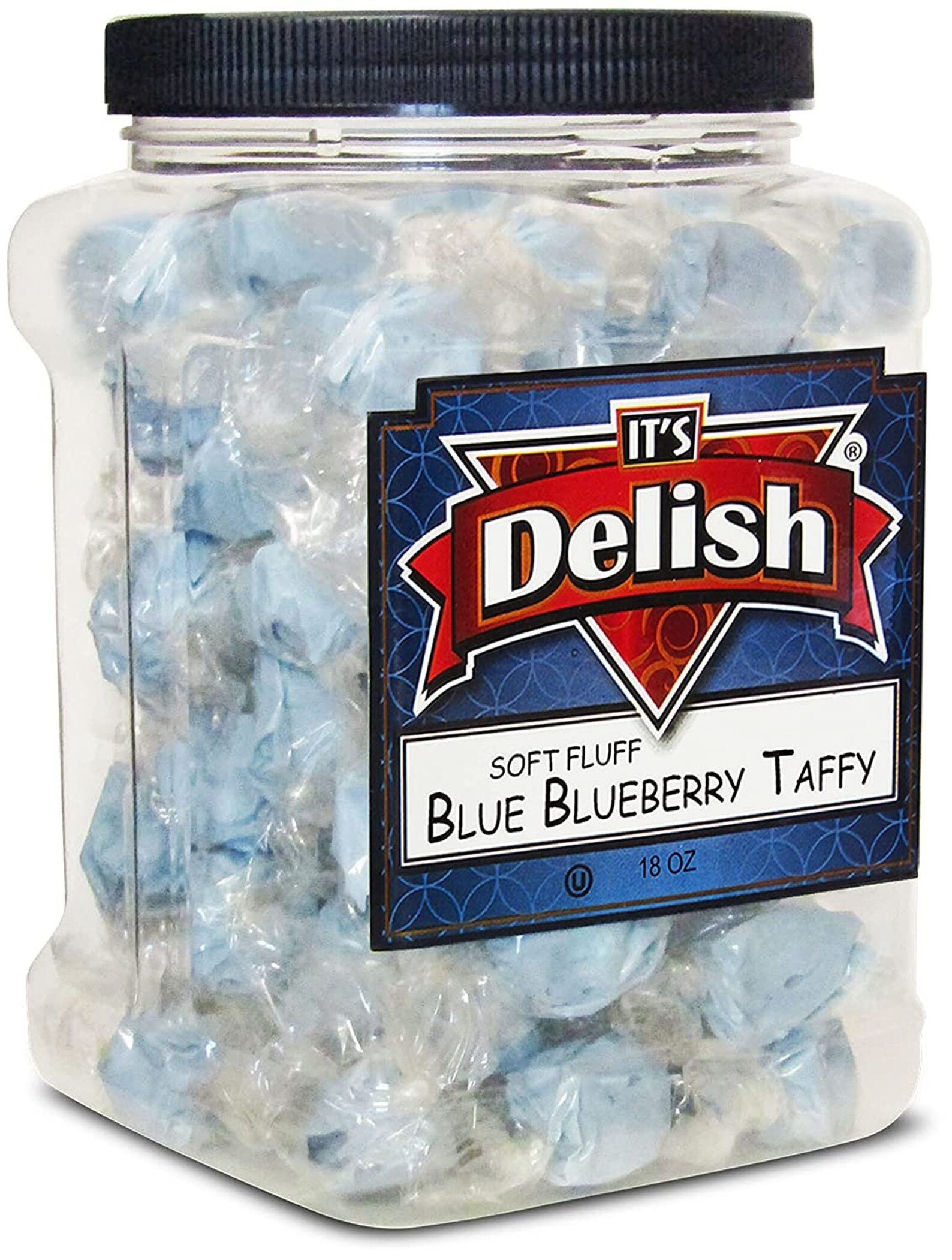 Blue Blueberry Flavored Taffy by Its Delish 18 OZ Jumbo | Etsy