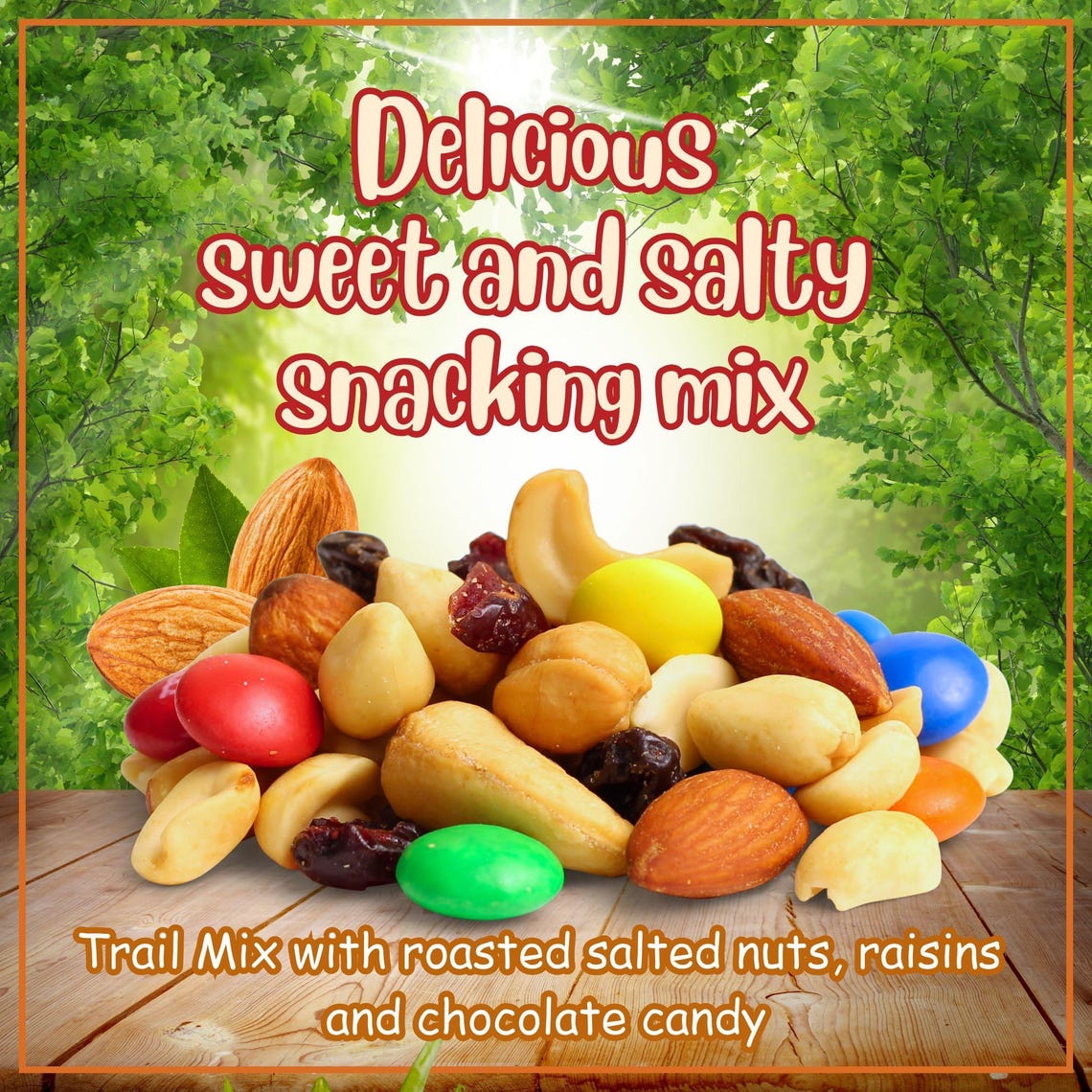 M&m's Classic Trail Mix by It's Delish, 3 Lb Reusable Container ...