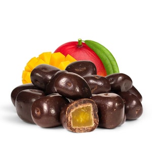Dark Chocolate Covered Dried Mango by It's Delish, Bulk Bag | Gourmet ...