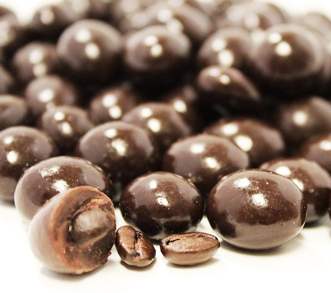 Organic Dark Chocolate Espresso Beans by Its Delish Gourmet - Etsy