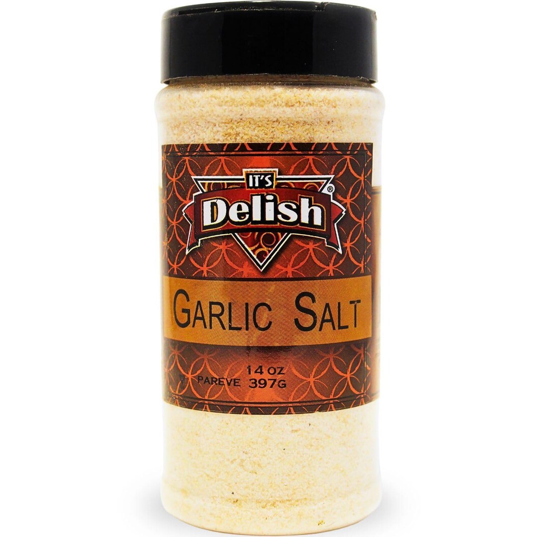 Garlic Salt by It's Delish, 35 Oz Large Jar – Premium Garlic Salt ...