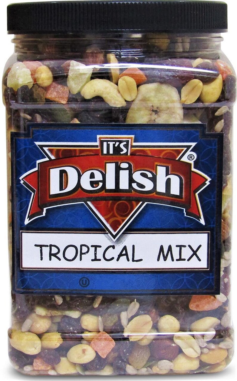 Tropical Mix Fruit and Nuts Trail Mix by Its Delish Bulk 2.5 Lbs Jumbo ...