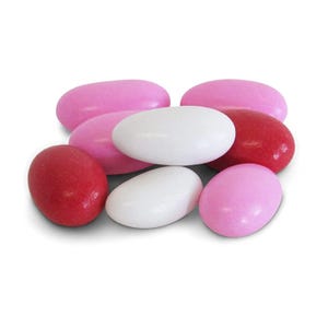 Red, Pink & White Jordan Almonds by It's Delish - Etsy
