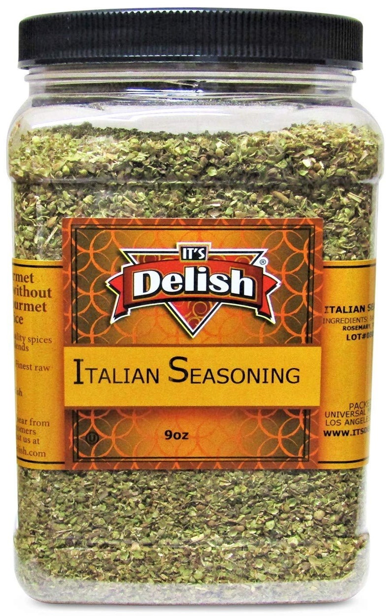 Gourmet Italian Seasoning by It's Delish 9 OZ Jumbo - Etsy