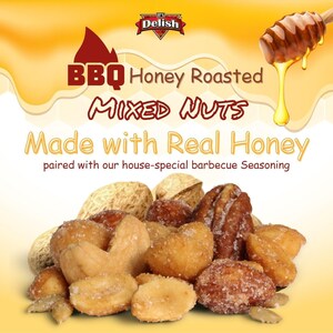 BBQ Honey Roasted Mixed Nuts by It's Delish - Etsy