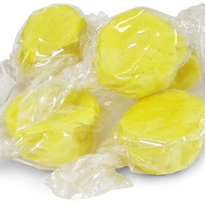 Gourmet Yellow Banana Soft Taffy Candy Chews by It's Delish - Etsy