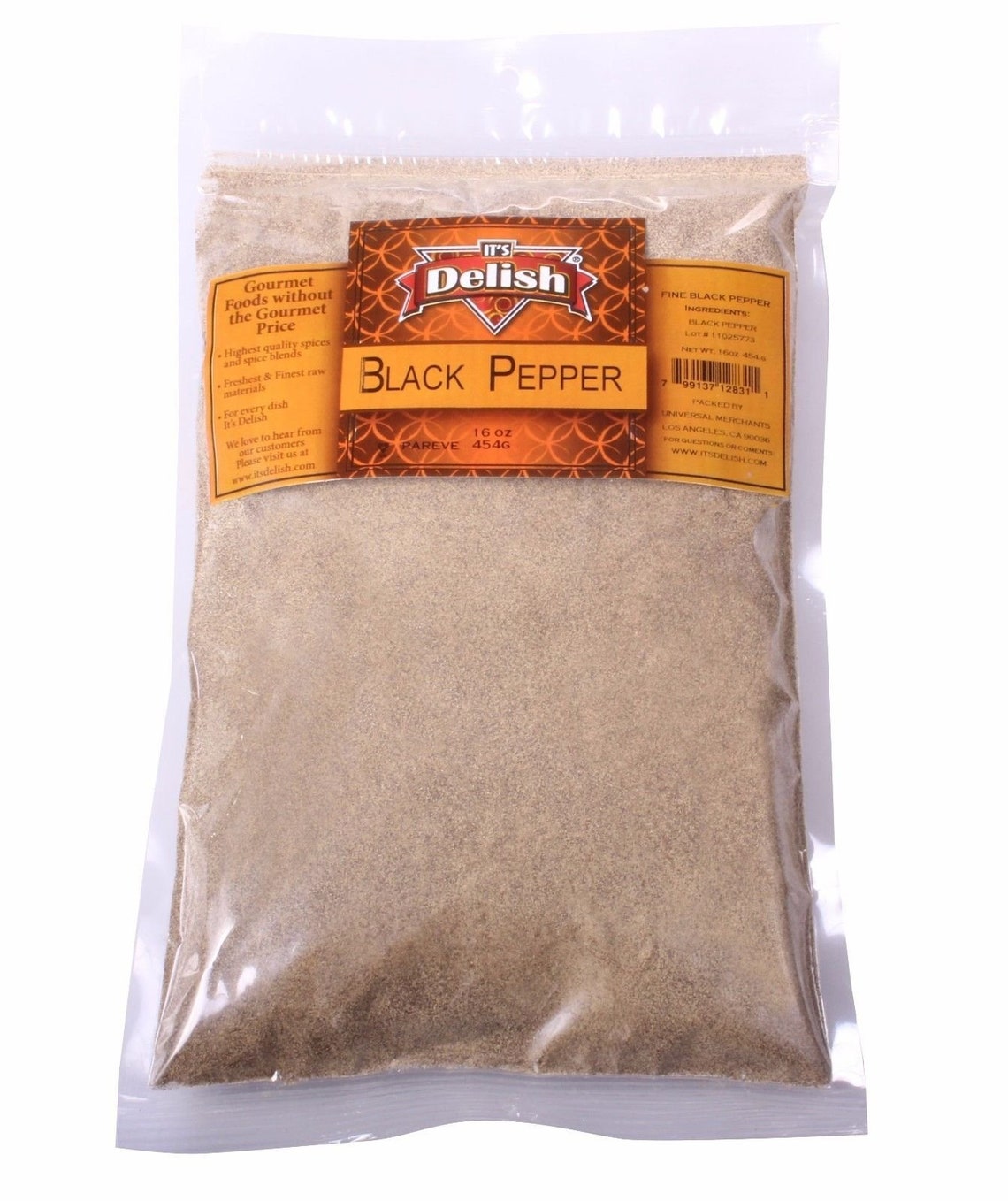 Gourmet Black Pepper by Its Delish (choose Type and Size) - Etsy