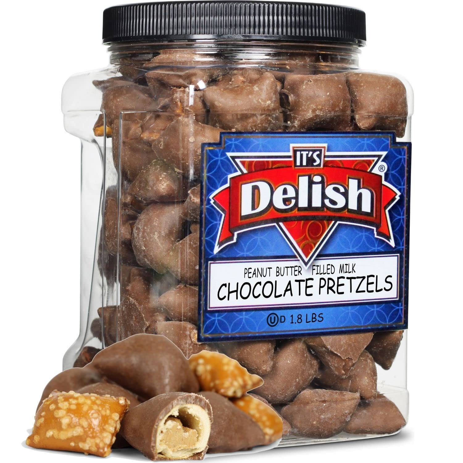 Milk Chocolate Covered Peanut Butter Pretzels by Its Delish - Etsy