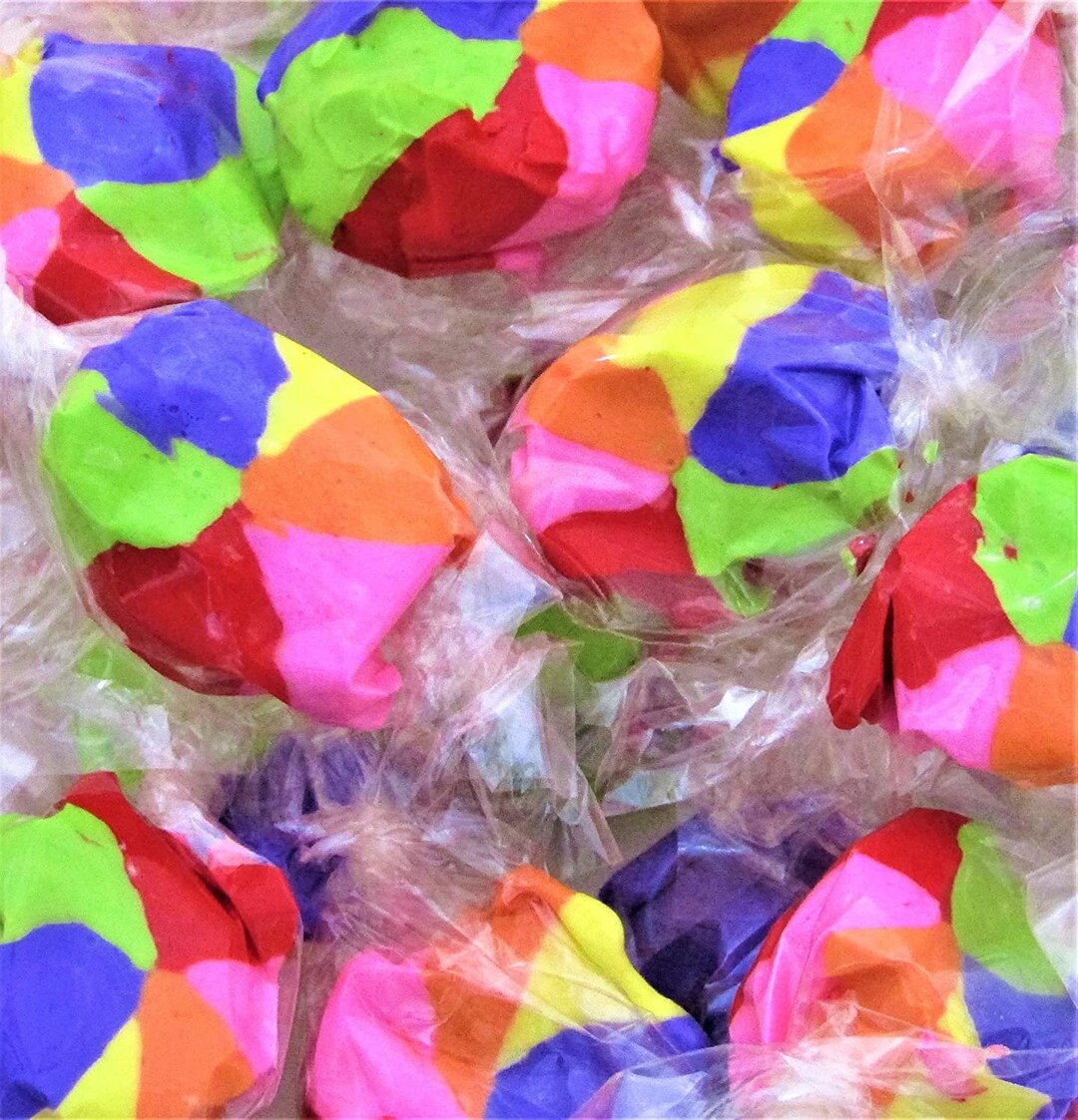 Gourmet Tutti Frutti Taffy Chews by It's Delish -chewy Fluffy ...