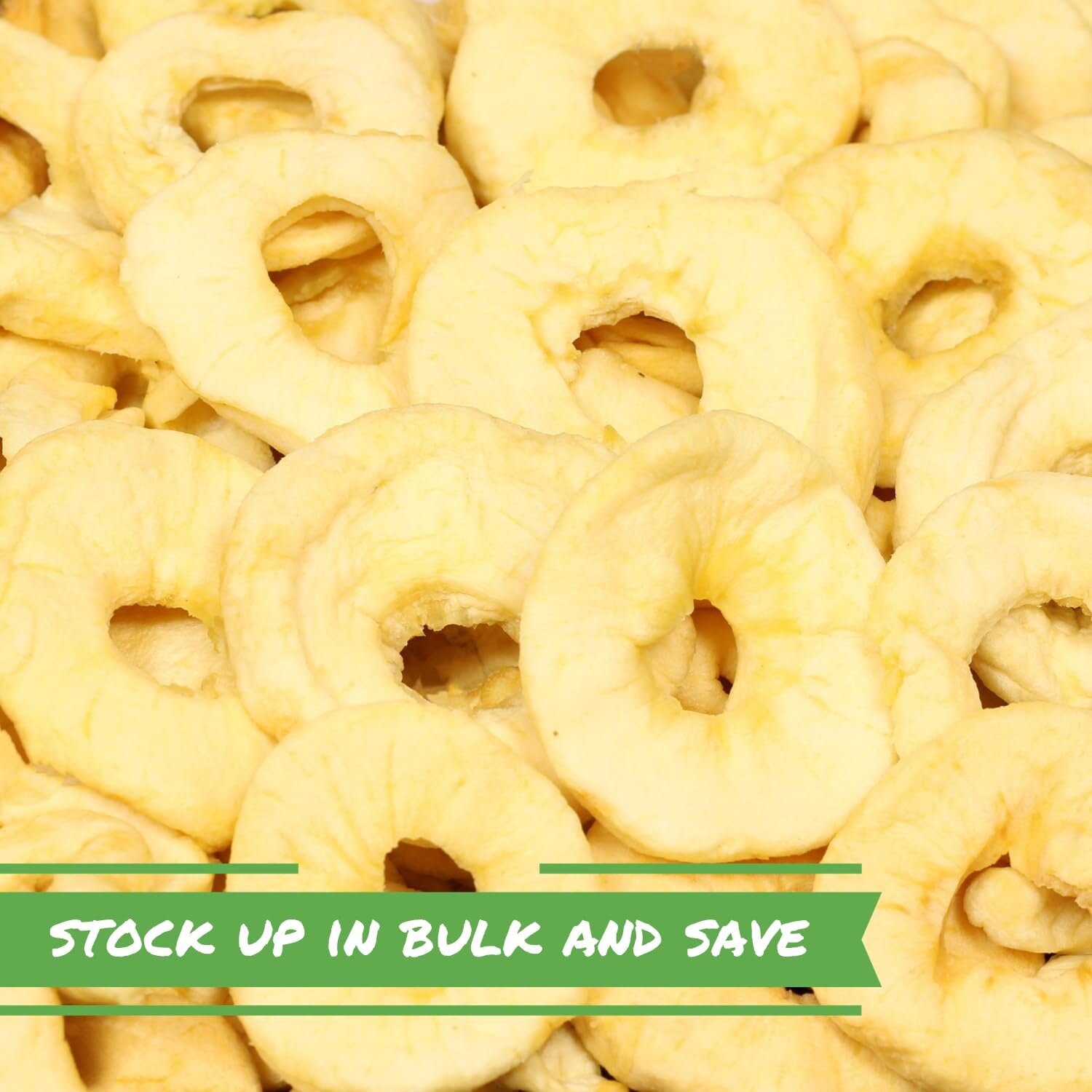 Dried Apple Rings by Its Delish, 24 OZ Jumbo Container | Soft Moist ...
