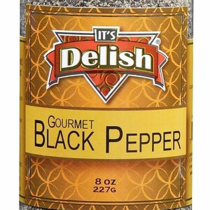 Gourmet Black Pepper by Its Delish (choose Type and Size) - Etsy