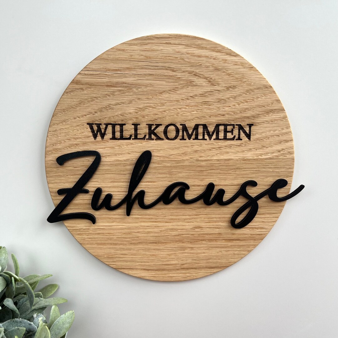 Welcome Sign welcome Home Front Door Sign Made of Wood - Etsy