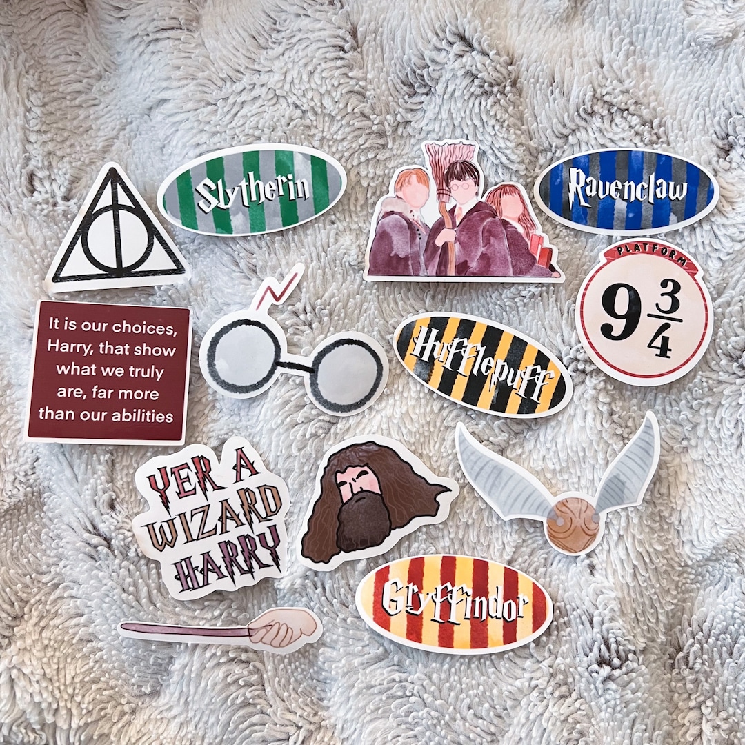 Harry Potter Stickers updated - Etsy