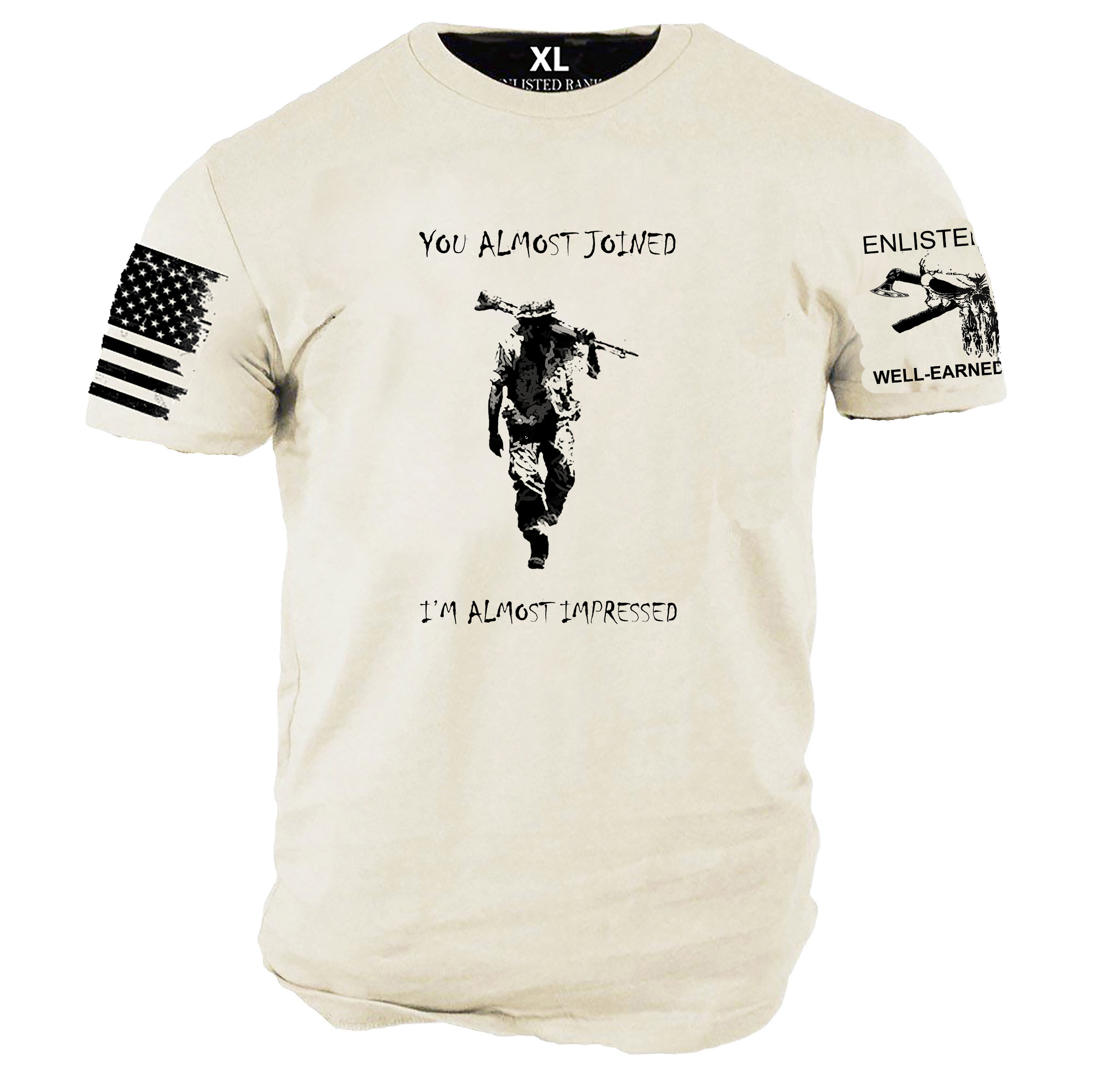 ALMOST, Enlisted Ranks Graphic T-shirt - Etsy