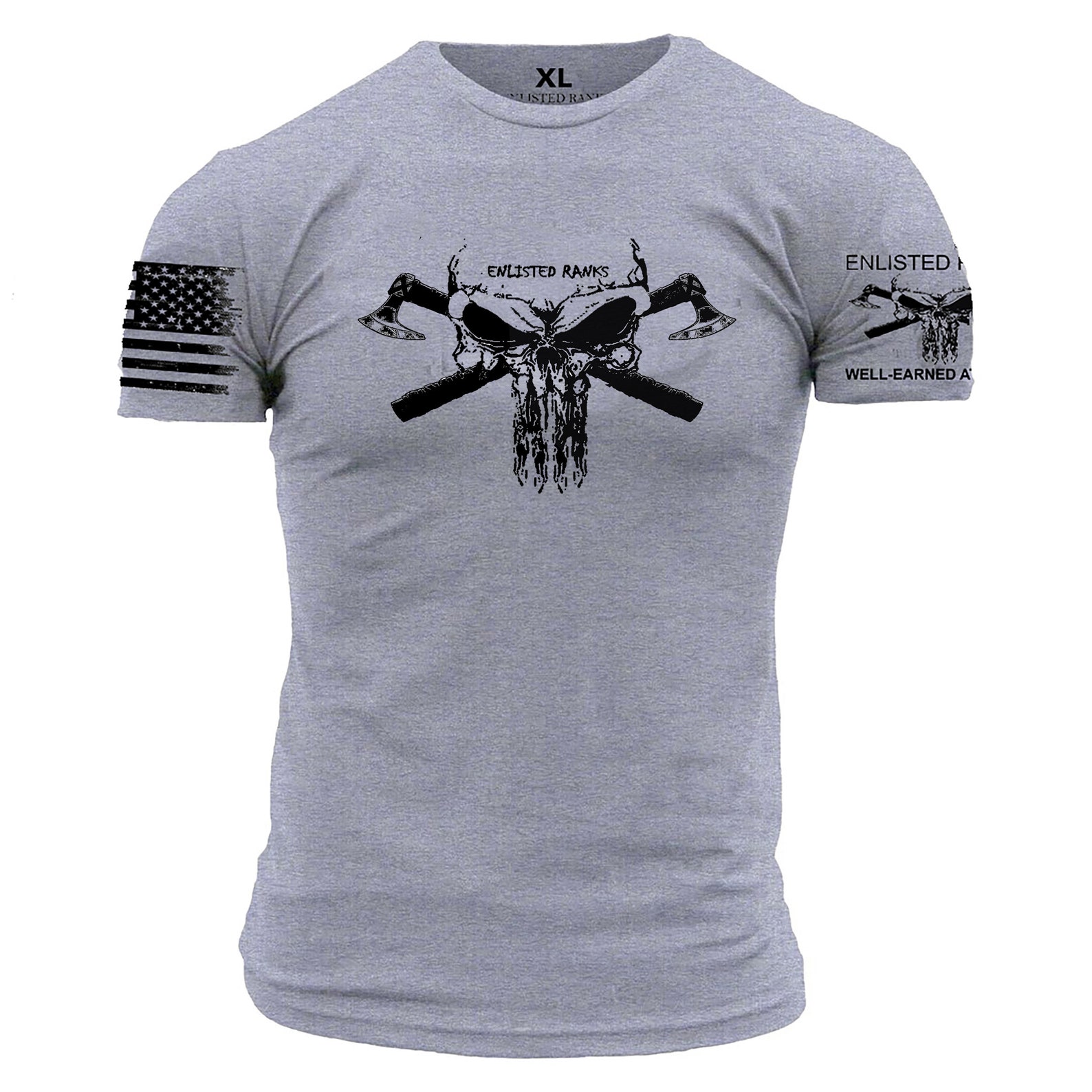 BATTLE TESTED, Enlisted Ranks Graphic T-shirt - Etsy
