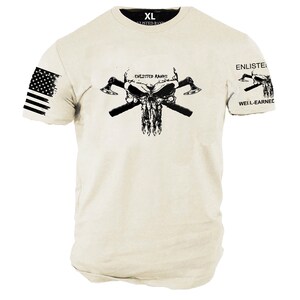 BATTLE TESTED, Enlisted Ranks Graphic T-shirt - Etsy