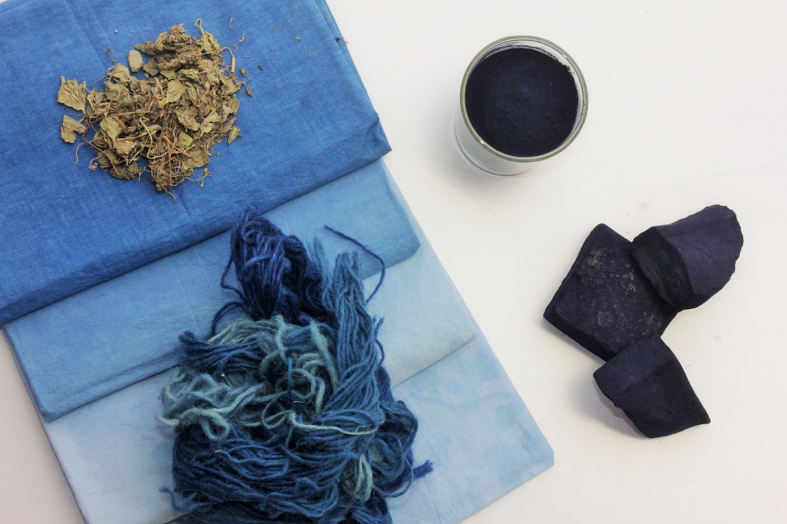 Natural Indigo Natural Dyes Indigo Blue Indigofera - Etsy