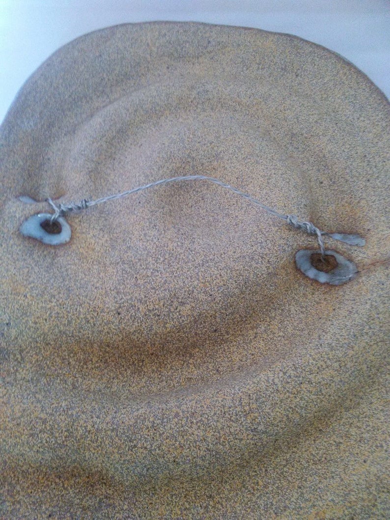 Unique Pottery 20"+ Wall Sculpture Signed Artist Terry T.L. Slonaker ...