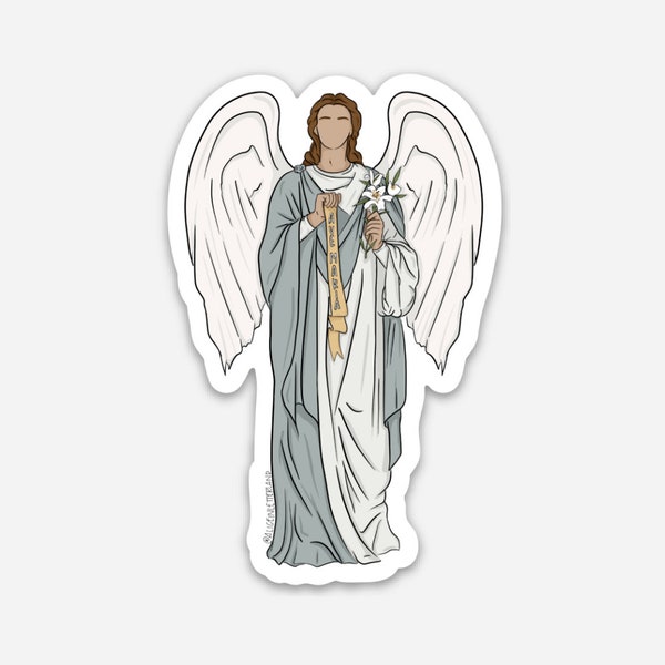 Archangel Gabriel Svg - Etsy