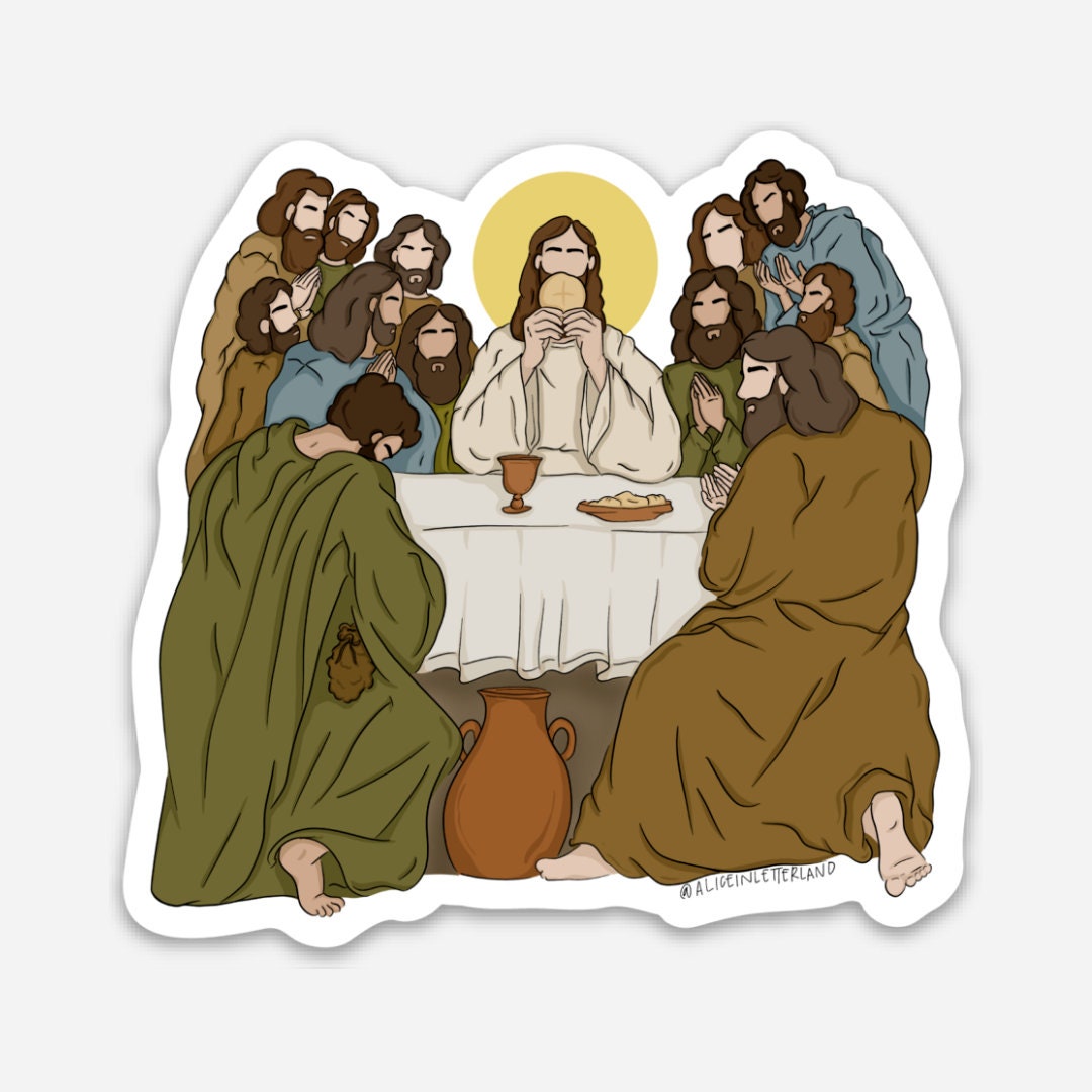 The Last Supper - Sticker/magnet - Etsy