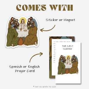 The Last Supper - Sticker/magnet - Etsy