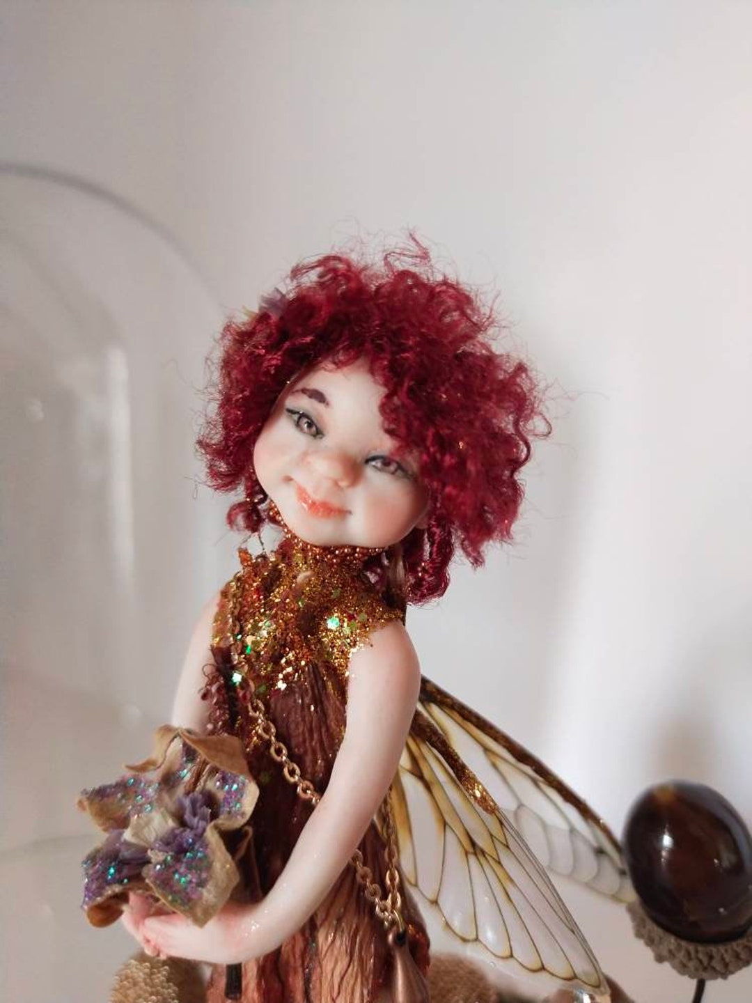 Small Fairy of the Calendula Forest. - Etsy