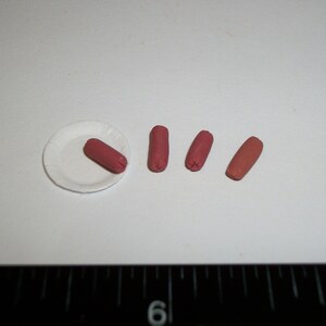 1:24 One Half Inch Scale / Dollhouse Miniature Handcrafted 4 - Etsy