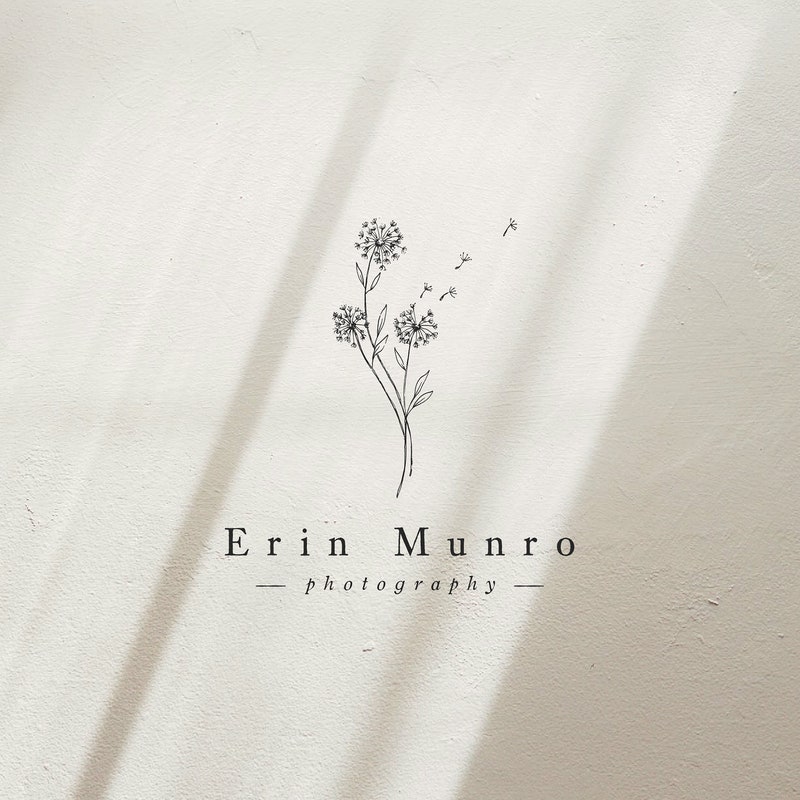 Botanical Logo Design - Etsy UK