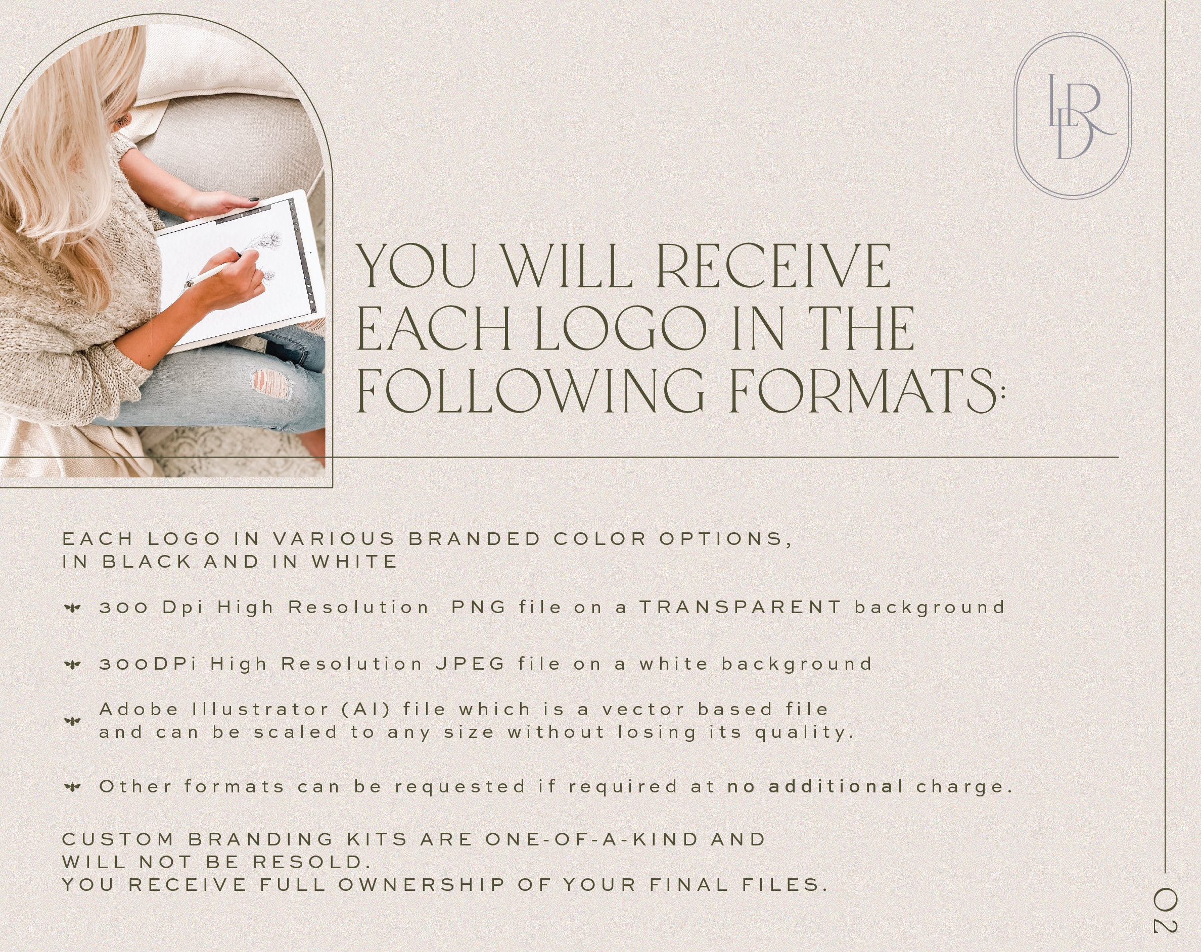 Full Branding Kit Business Branding Custom Logo Package - Etsy