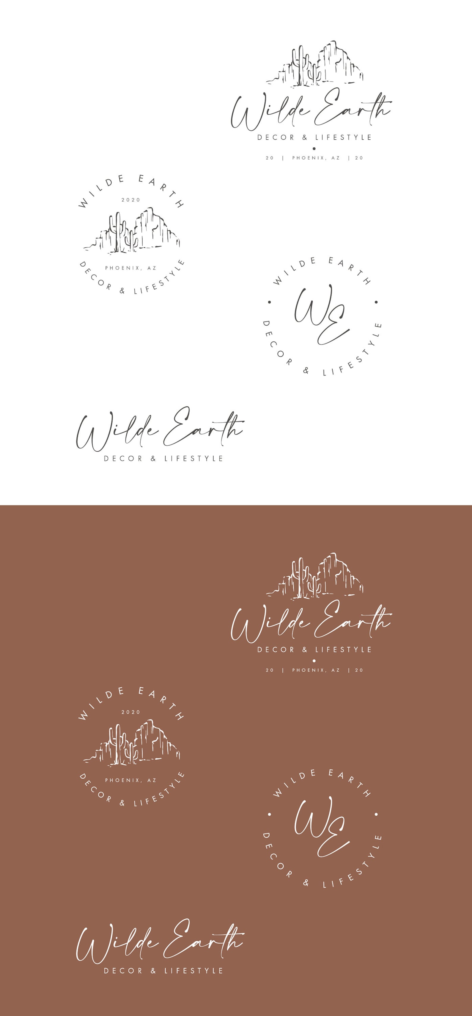 Ranch Logo Mountain Logo Desert Logo Farm Branding Cactus - Etsy