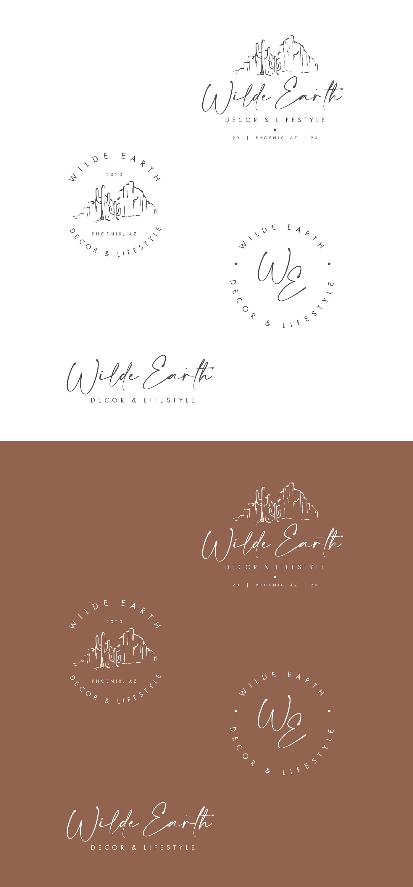 Ranch Logo Mountain Logo Desert Logo Farm Branding Cactus - Etsy