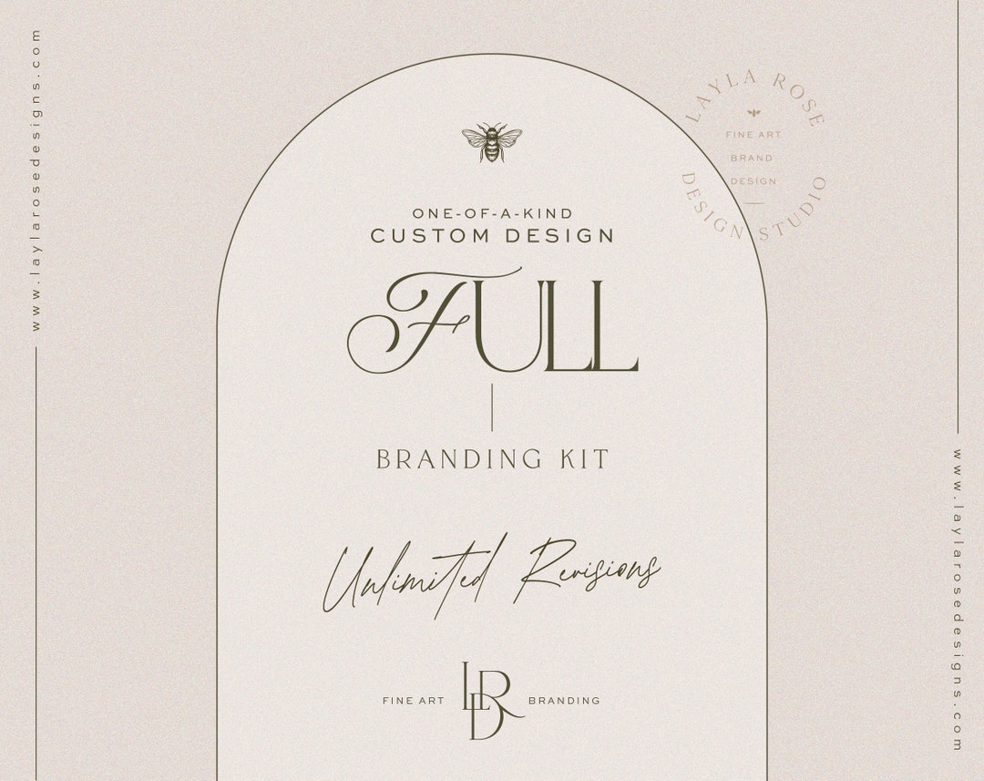 Full Branding Kit Business Branding Custom Logo Package - Etsy