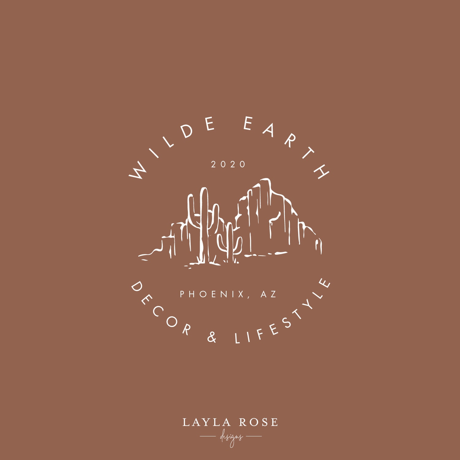 Ranch Logo Mountain Logo Desert Logo Farm Branding Cactus - Etsy