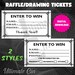 Generic, Printable Raffle Tickets, Promote, Door Prize, Enter to Win ...