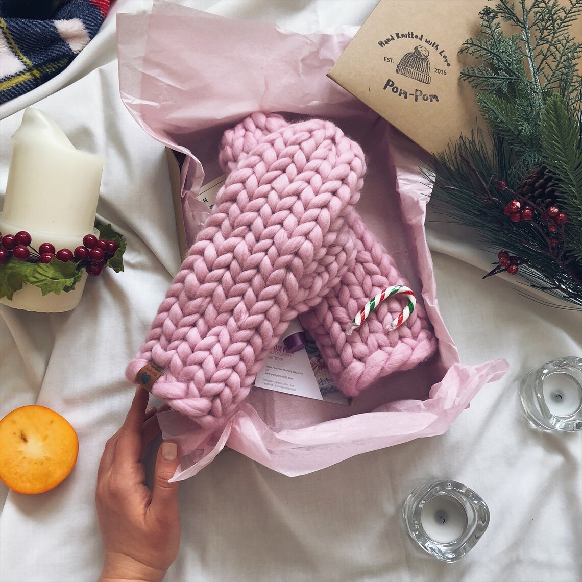 Super Chunky Mittens PATTERN, Extreme Knit Mittens Pattern, Warm Winter ...
