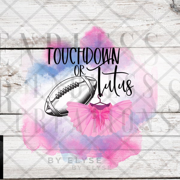 Tutus and Touchdowns Svg - Etsy