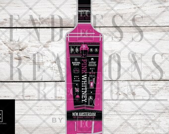 Pink Whitney Label Svg - Etsy Finland