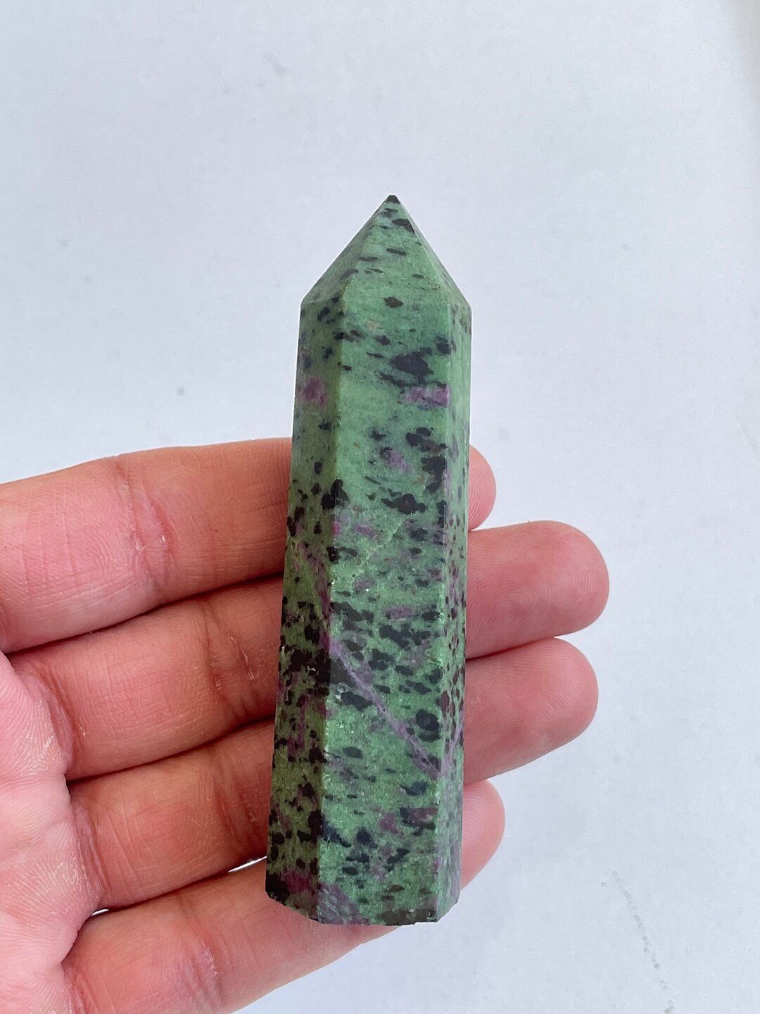 Ruby in Zoisite Generator/tower Natural Crystal T224 - Etsy Singapore