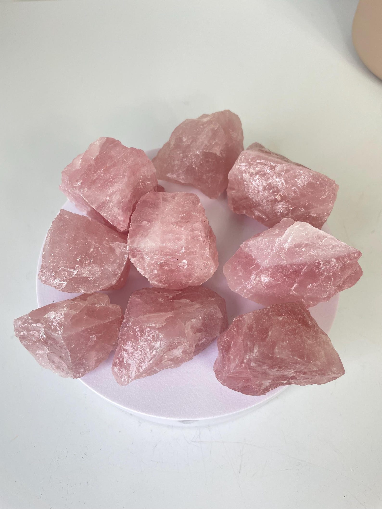 1 X Raw Rose Quartz Natural Crystal High-grade Small - RQ01 - Etsy