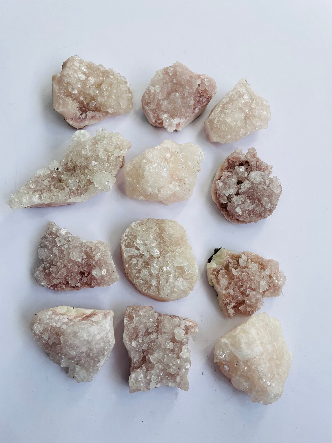 Light Pink Apophyllite Cluster Crystal AP002 X 1 - Etsy