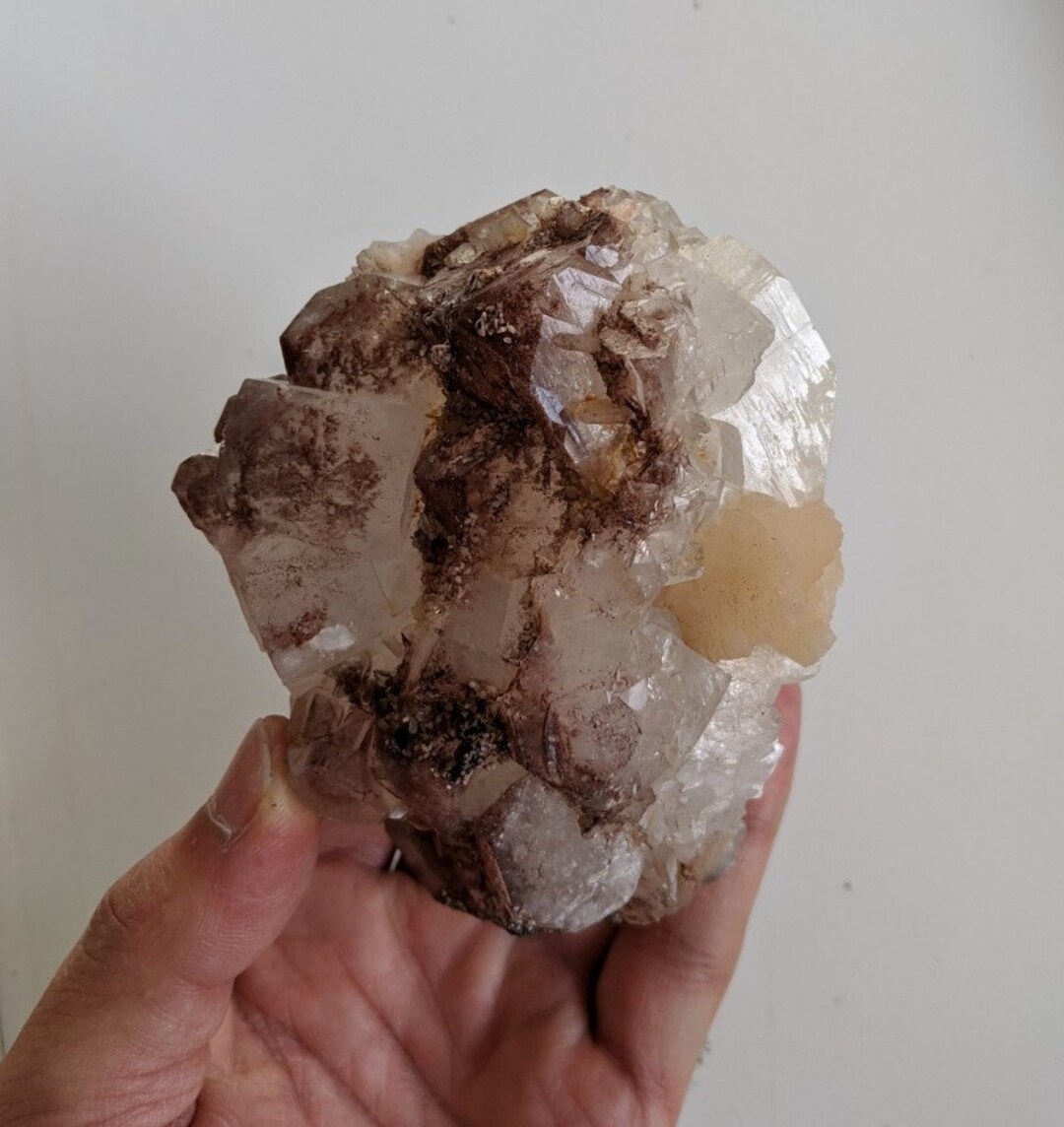 Apophyllite Crystal Cluster 110x95mm - Etsy