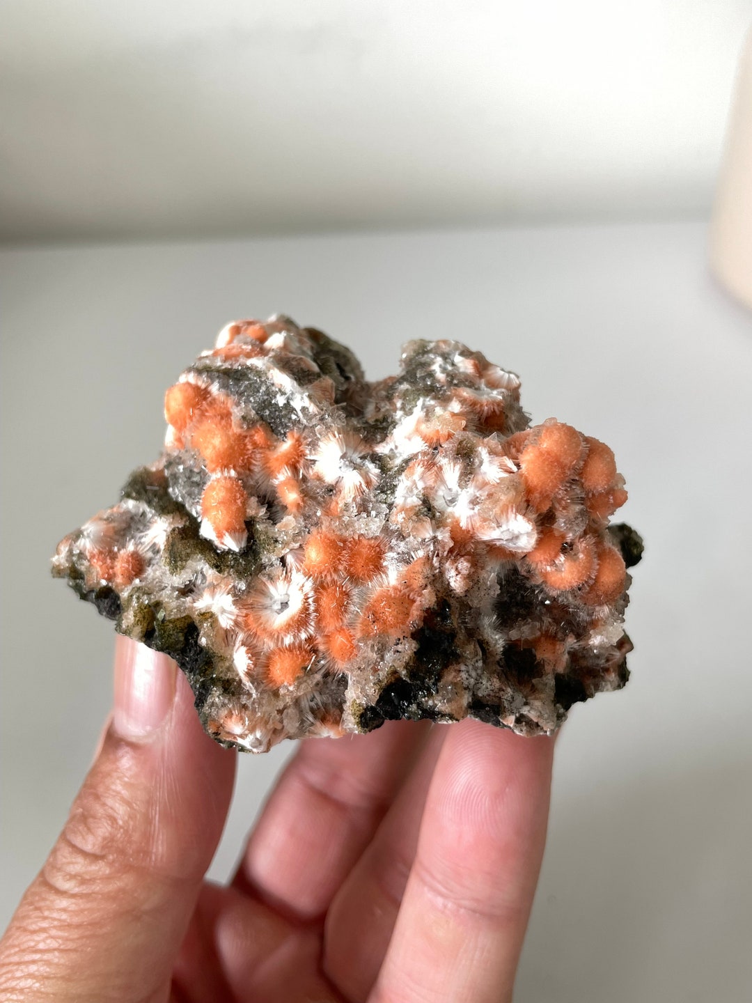 Thomsonite Cluster Crystal Rare Ap543a - Etsy