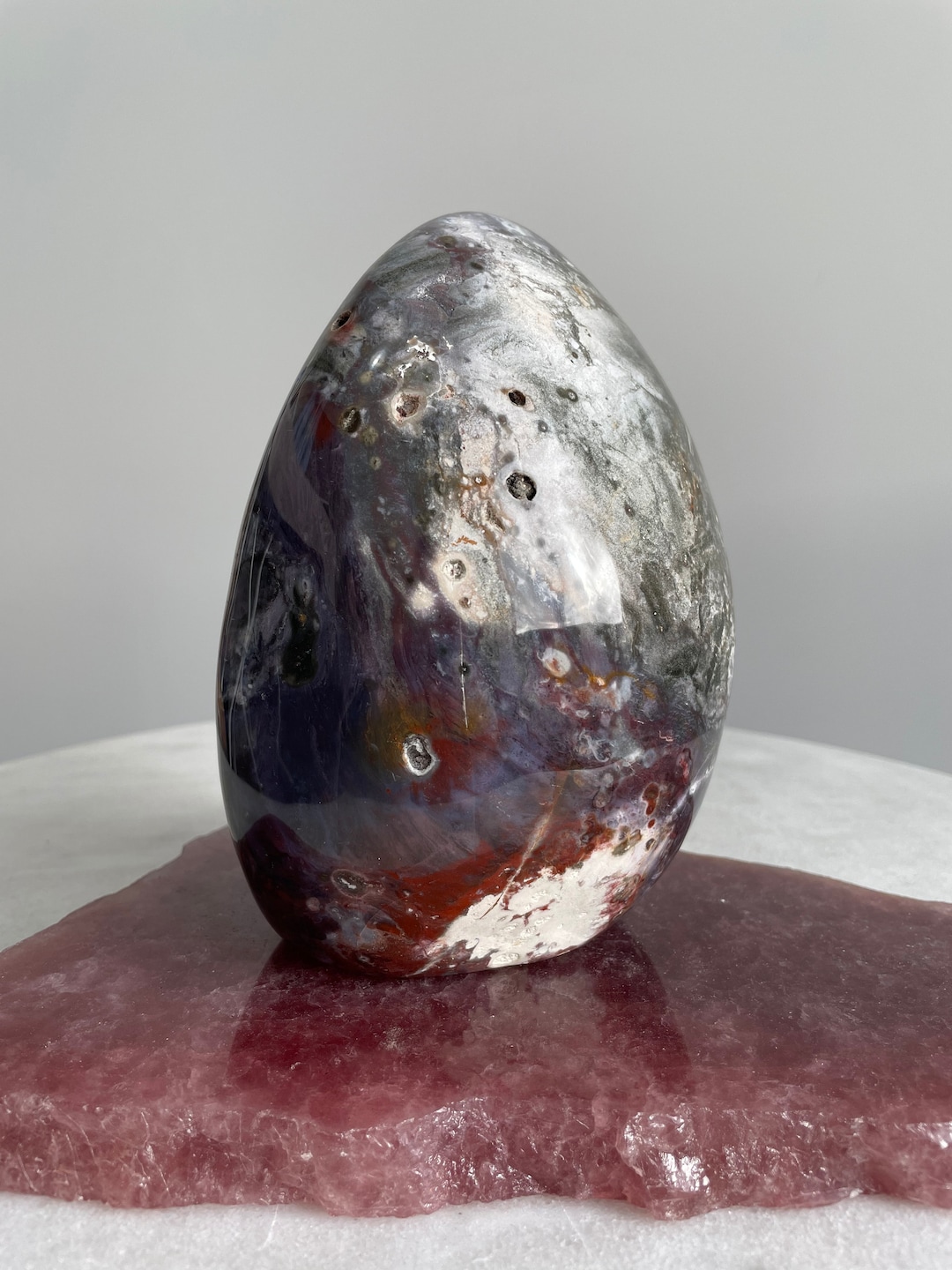 Large Purple Ocean Jasper Free Form OJ117 - Etsy