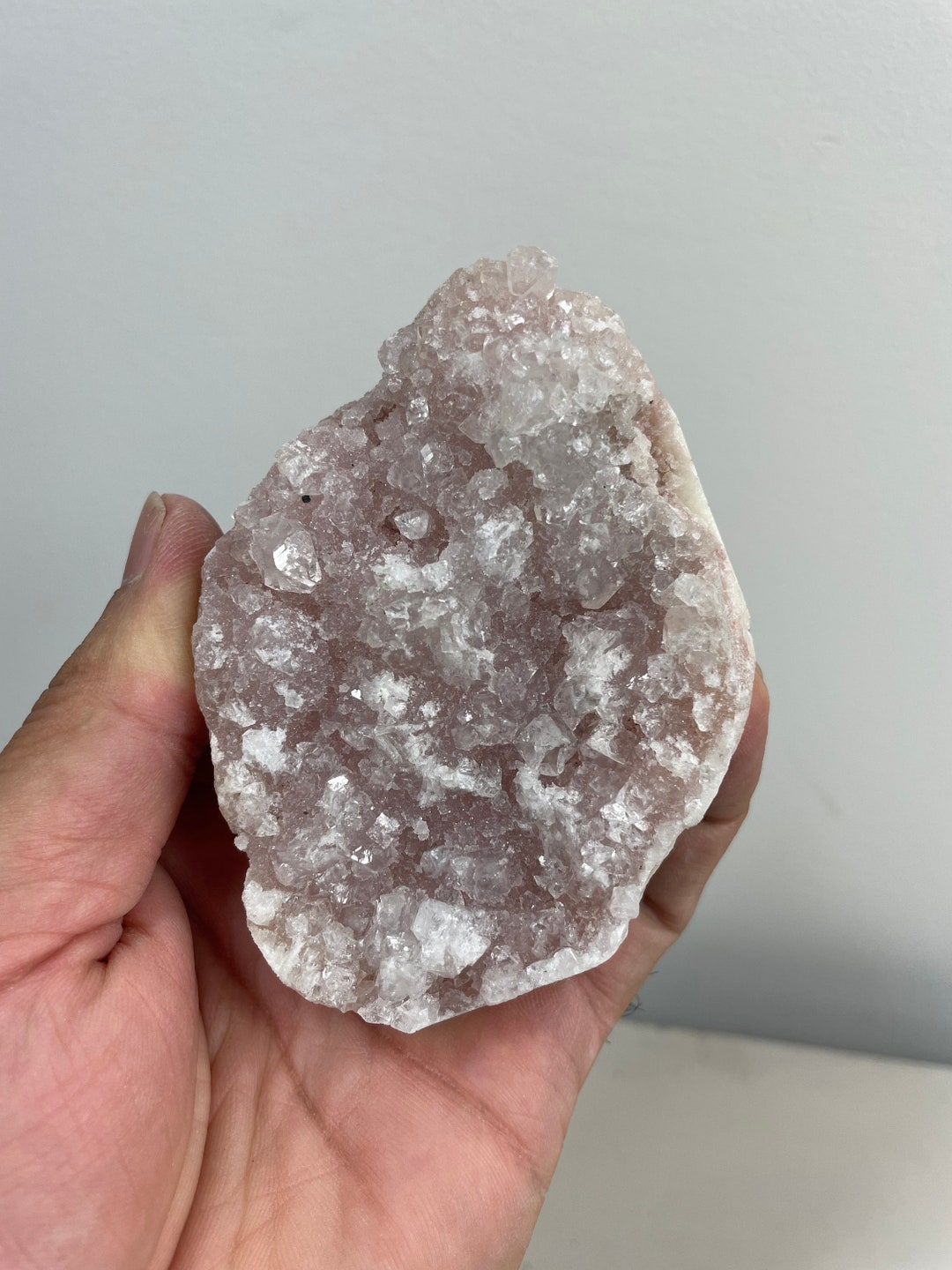 Pink Apophyllite Cluster Crystal Ap389a - Etsy