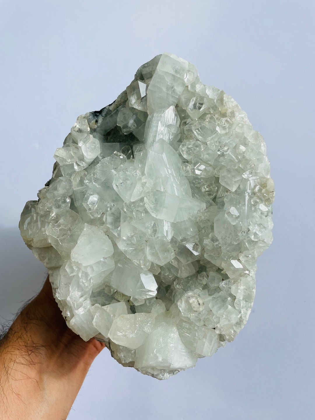 Apophyllite Geode Free Standing Cluster AP050 A - Etsy