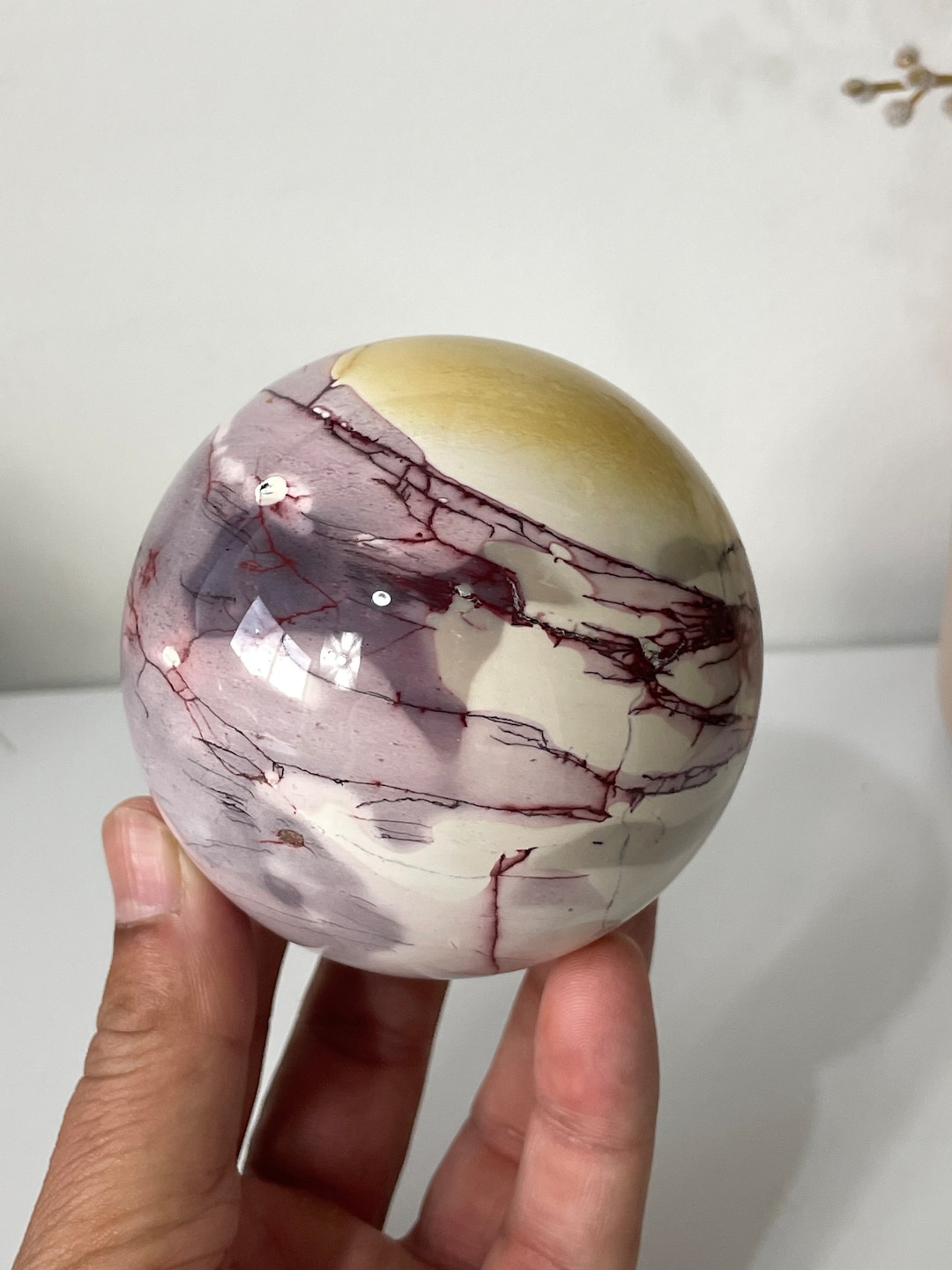 Large Mookaite Jasper High-grade Crystal Sphere Natural S204 - Etsy