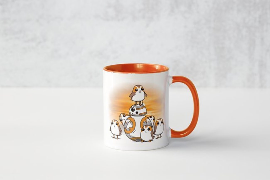 Space Wars Porg BB8 Tasse - Etsy