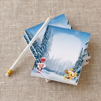 Christmas Notepad, Making a List Notepad, Happy Holidays Notepad, Note ...