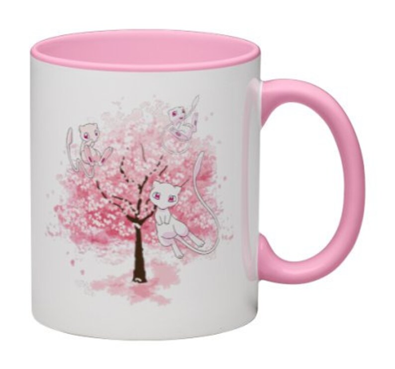 Pokemon Mew mug | Etsy