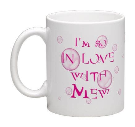 Pokemon ~mew~ Mug ~i'm so in Love With Mew~ - Etsy